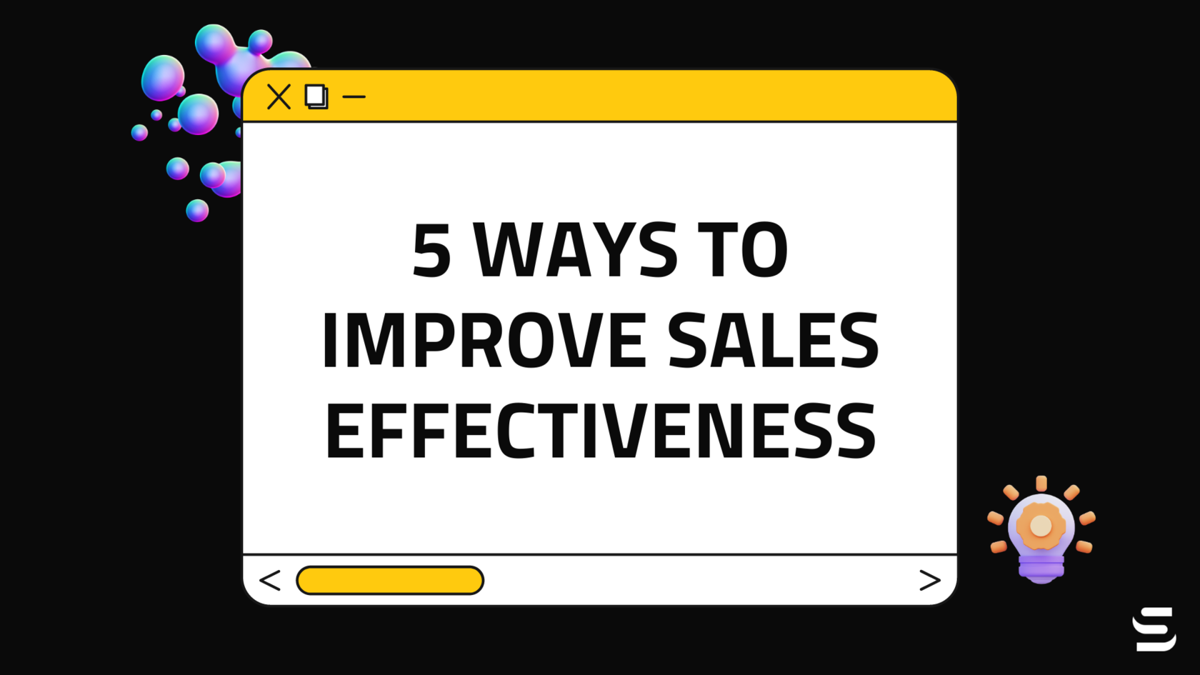 5 Ways to Improve Sales Effectiveness