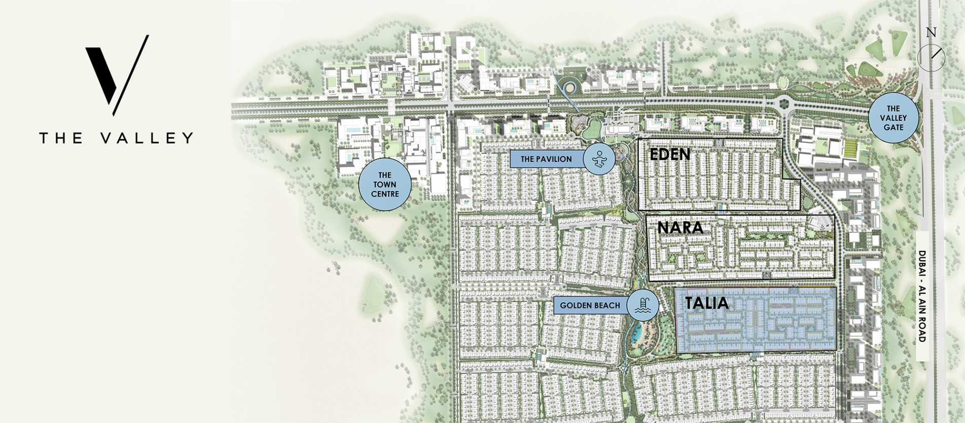 Emaar TALIA Townhouse at The Valley
