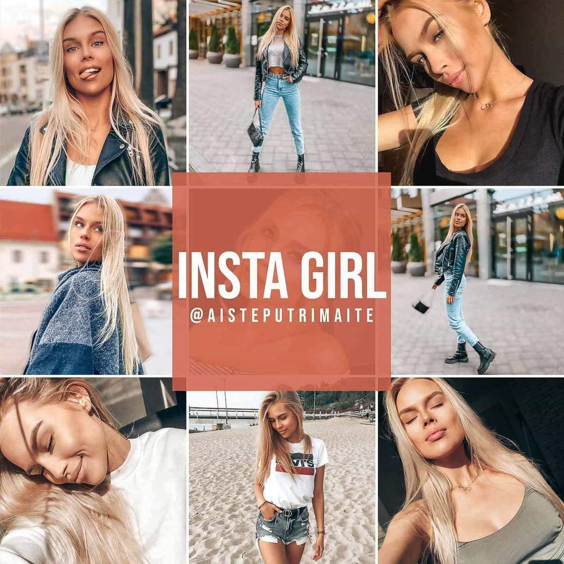 Insta Girl Mobile Lightroom Presets