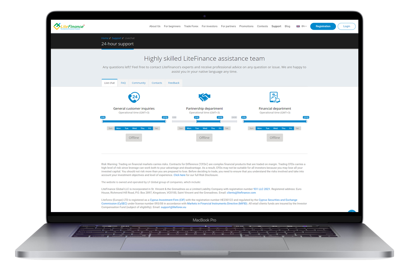 Trading de Forex con LiteFinance en Perú