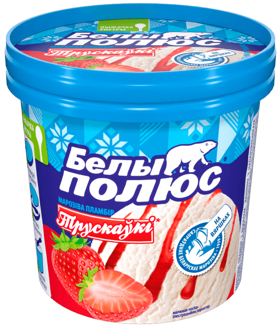 Белы Полюс – бренд фабрики “Ингман мороженое” в Беларуси