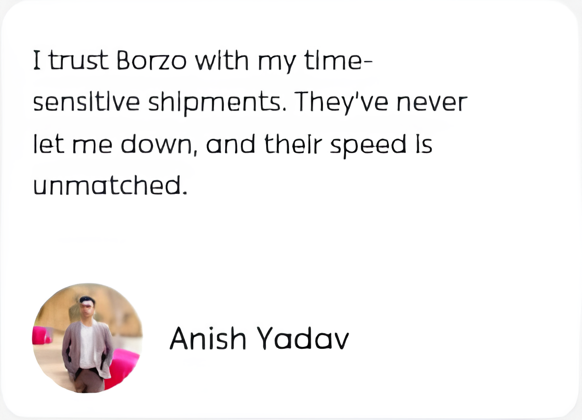 Same-day courier delivery in India | Borzo