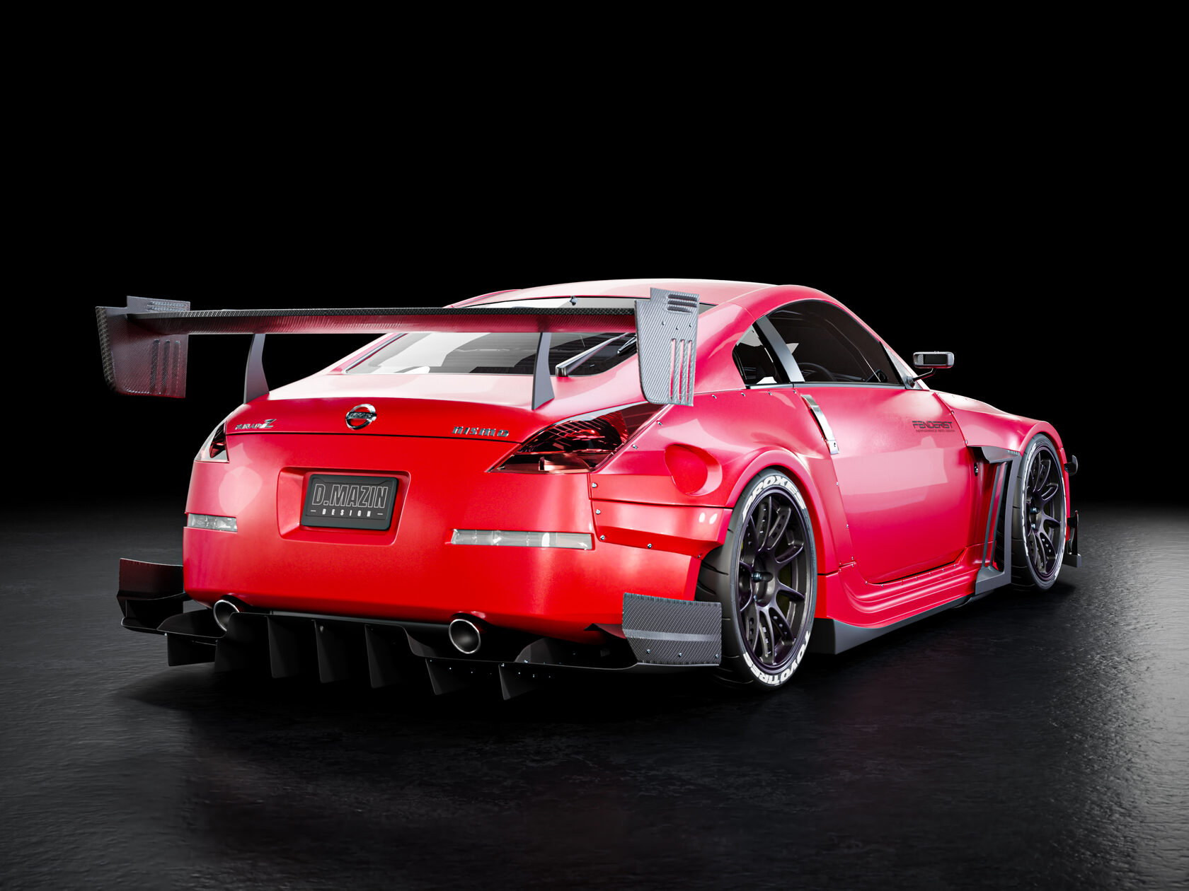 FENDERIST SPEC R Full Set / WIDE BODY KIT NISSAN 350Z / FAIRLADY Z 07-08