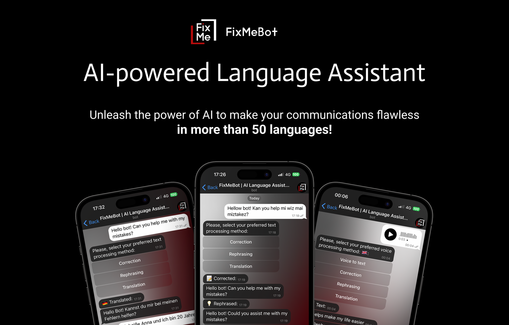 FixMeBot Official Launch