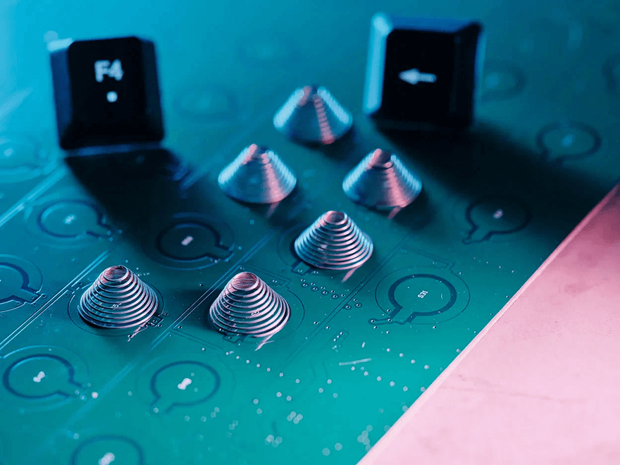 Клавиатура с электроемкостными переключателями Topre