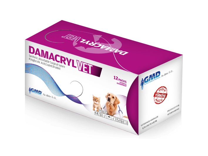 Купить шовный материал для ветеринарии ПГА, ПДО, нейлон, полипропилен