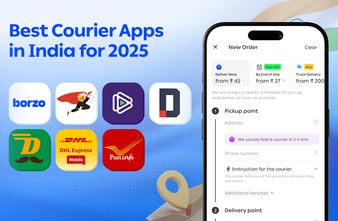 Best Courier Apps in India for 2025