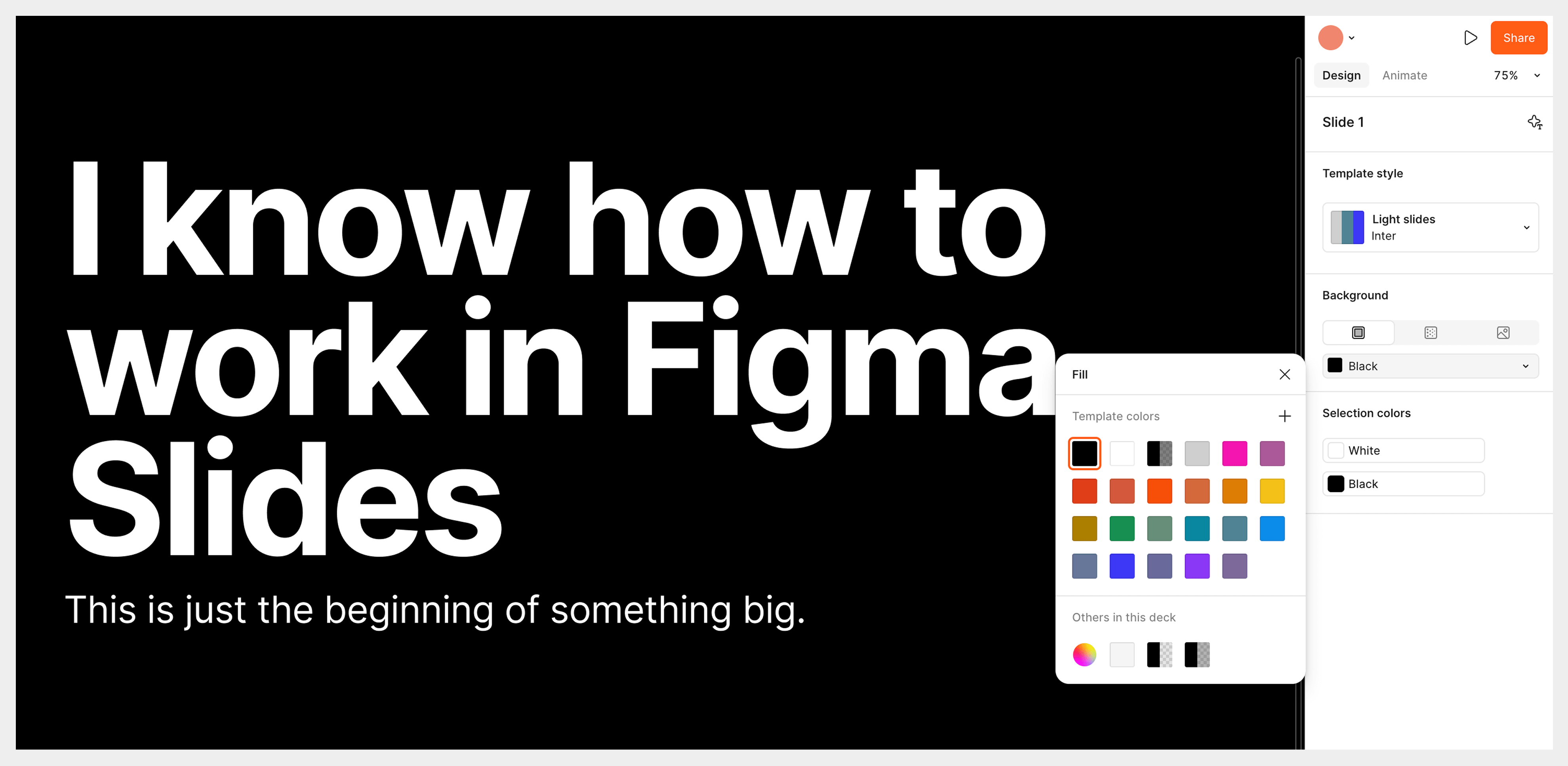 How To Create a Presentation In Figma Slides