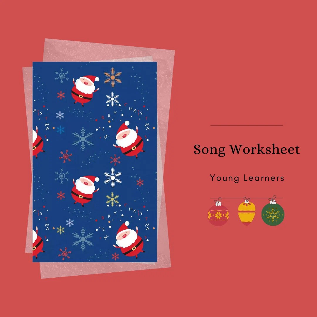 Where’s Santa. Christmas ESL Song Workbook