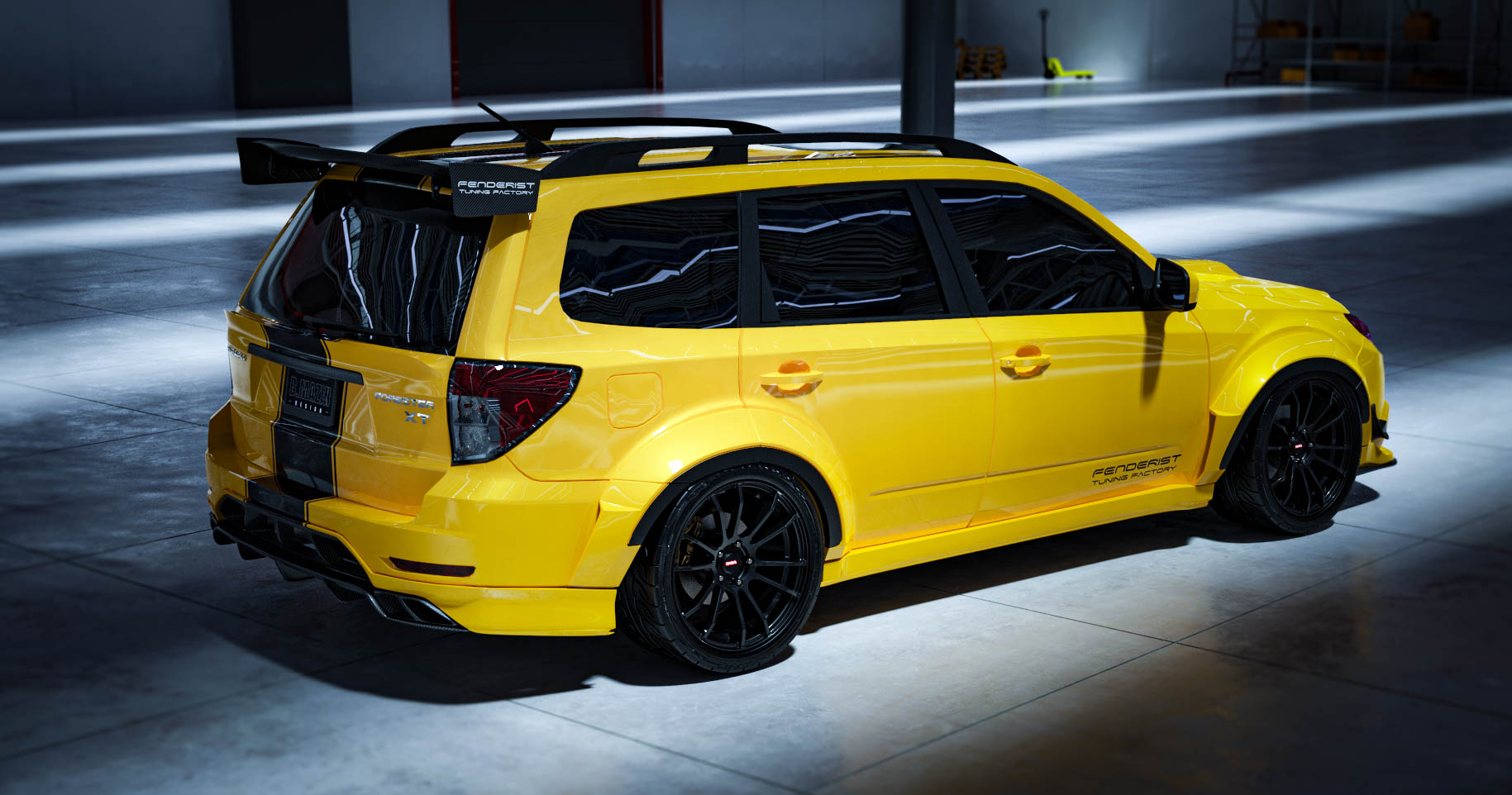 Front grill + Air Intake SUBARU FORESTER SH 07-14