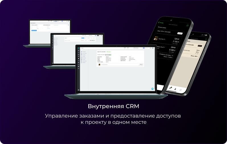 Конструктор MiniApp в Telegram LEADTEX