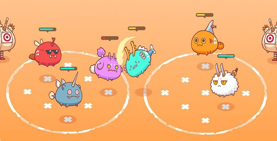 Axie Infinity - Interfaz y mecánica de combate