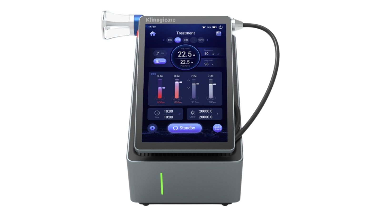 Klinogicare® Beam Ultra Power Physio Laser 45W weight 7 kg