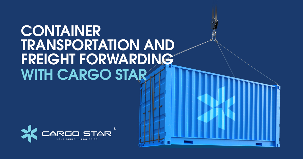 Cargo Star — logistics, container transportation, shipping, sea freight