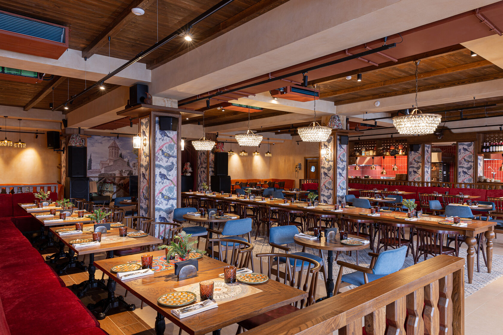 «Big Georgian house Askaneli» restaurant