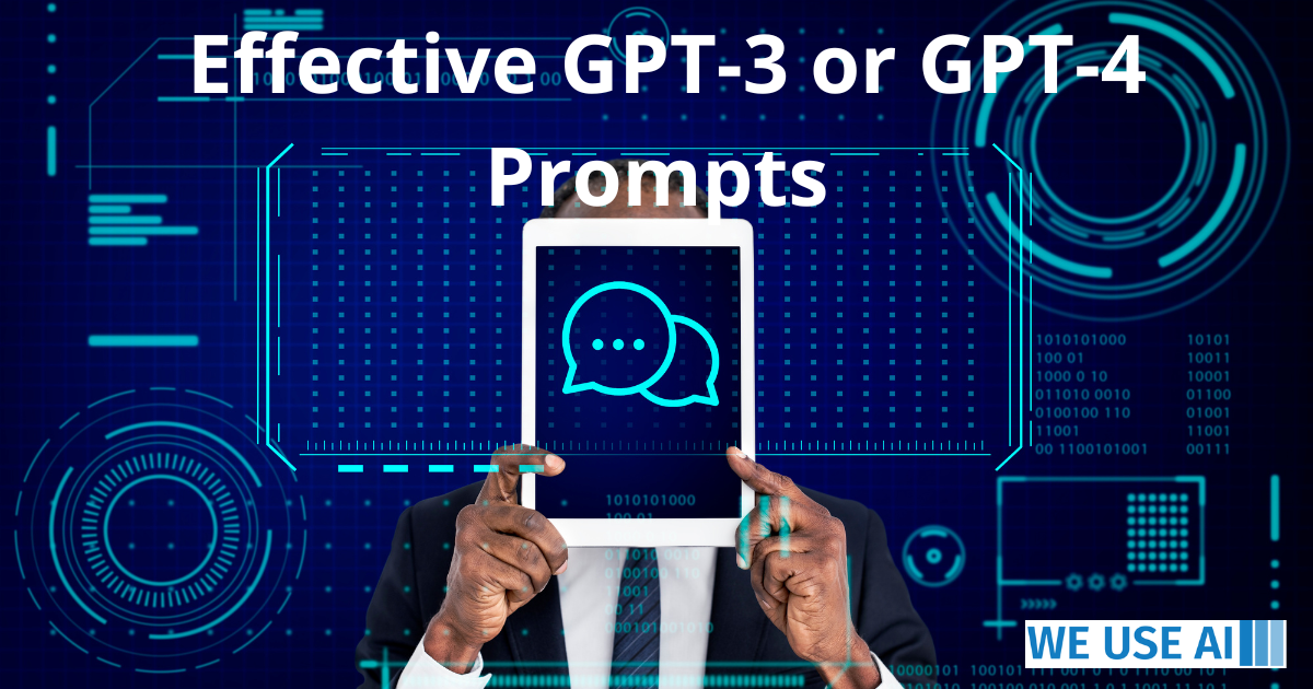 Mastering the Art of Crafting Effective GPT-3 or GPT-4 Prompts Mastering the Art of Crafting Effective GPT-3 or GPT-4 Prompts