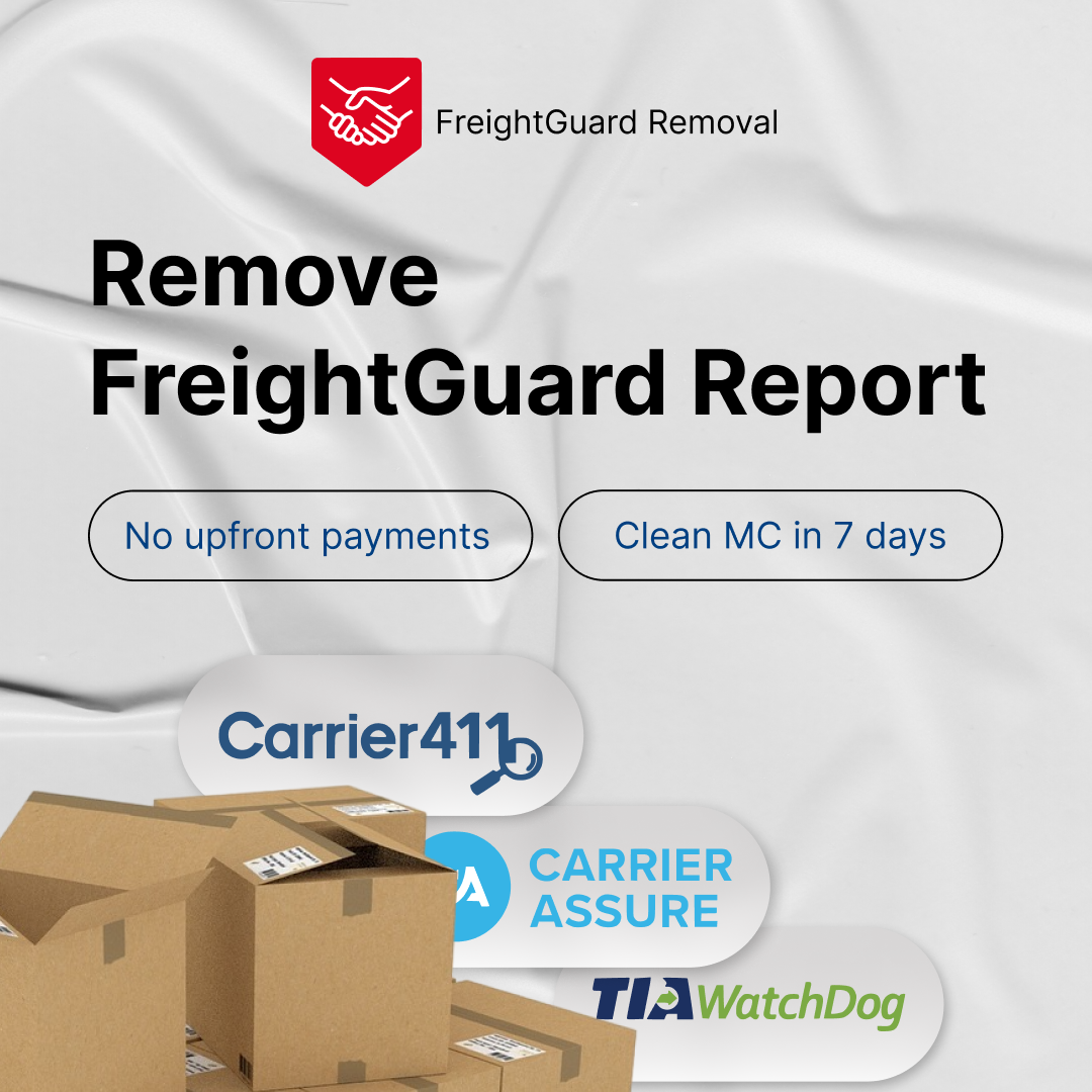Remove FreightGuard Carrier411 Report.
