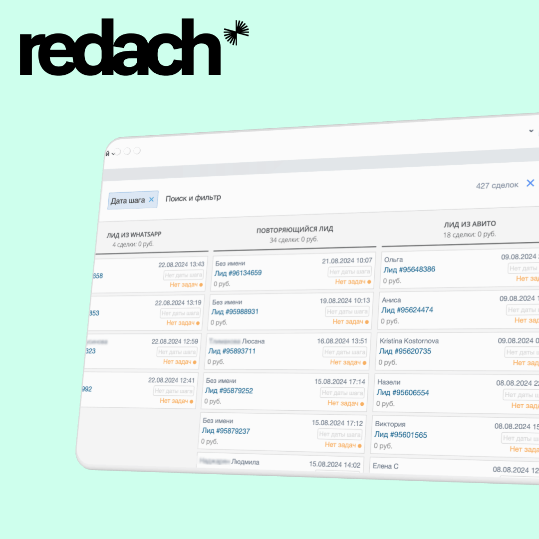 Подключили CRM систему Lptracker и улучшили маркетинг клиента