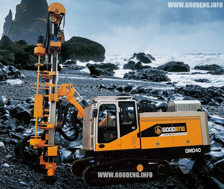 Goodeng GMD40 гидравлическая буровая установка - купить. Фото, характеристики, описание