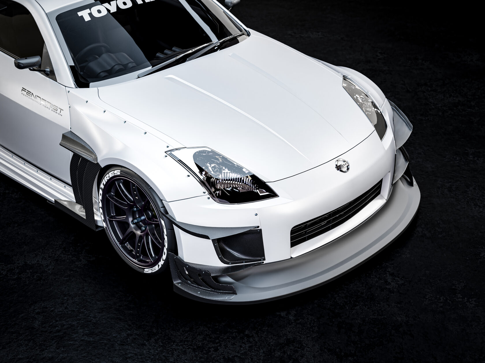 FENDERIST SPEC R Full Set / WIDE BODY KIT NISSAN 350Z / FAIRLADY Z 02-06