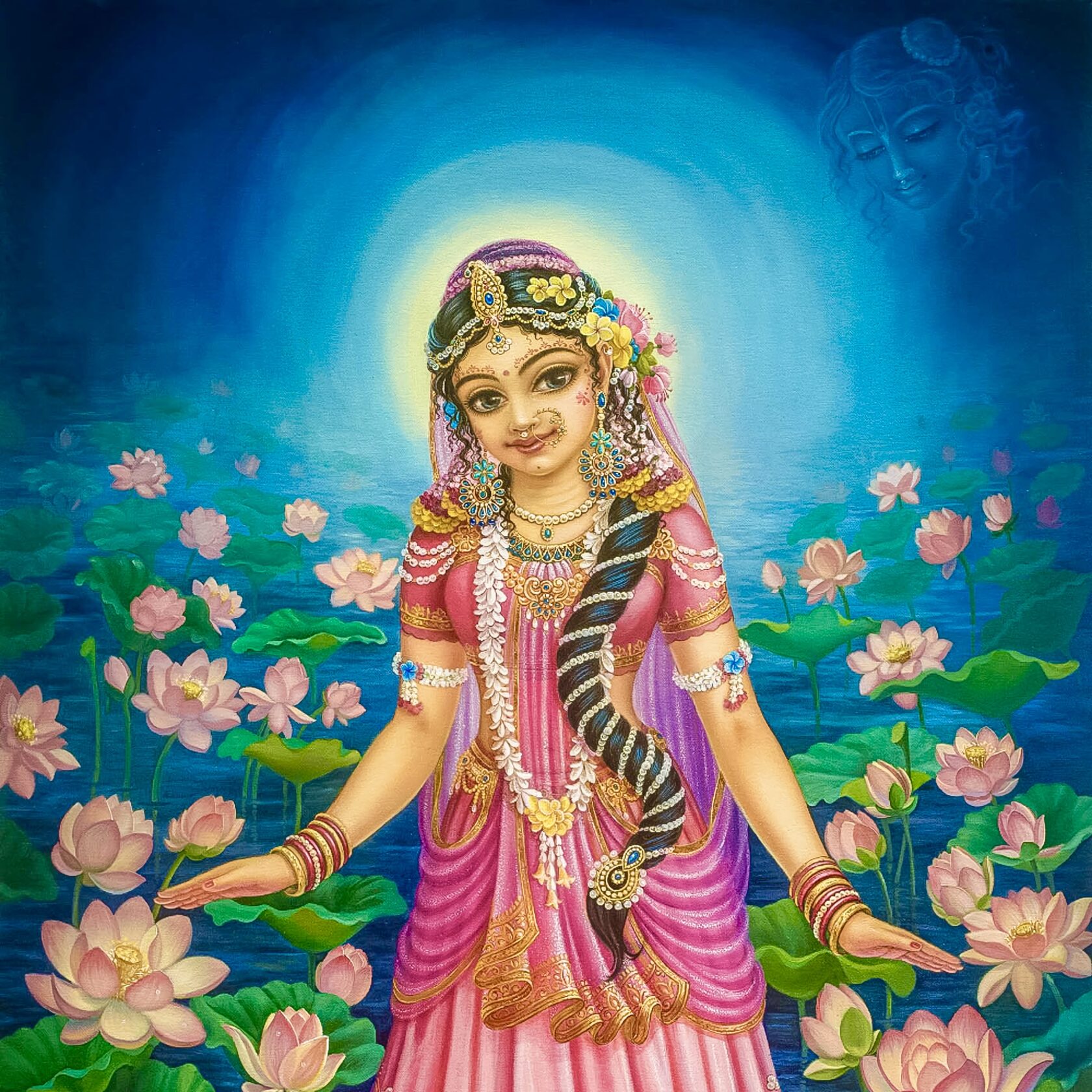 Shrimati Radharani. Krishna's Beloved. ISKCON