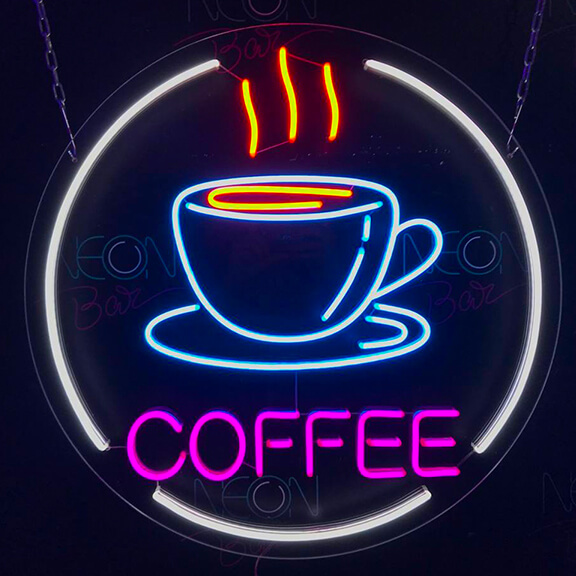 Купить готовую неоновую вывеску - магазин Neon Bar