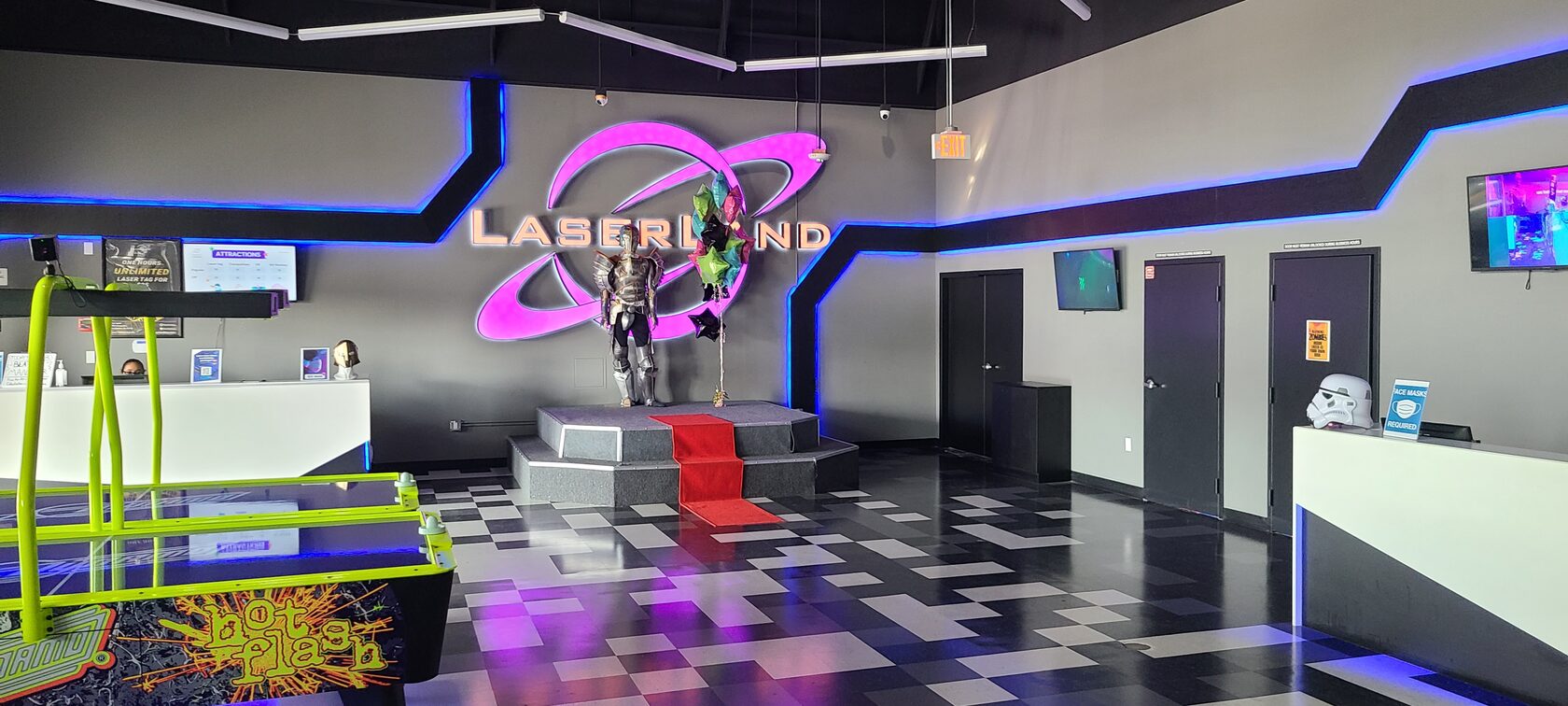 Laser Land - Laser Tag, Birthdays, Interactive trampolines