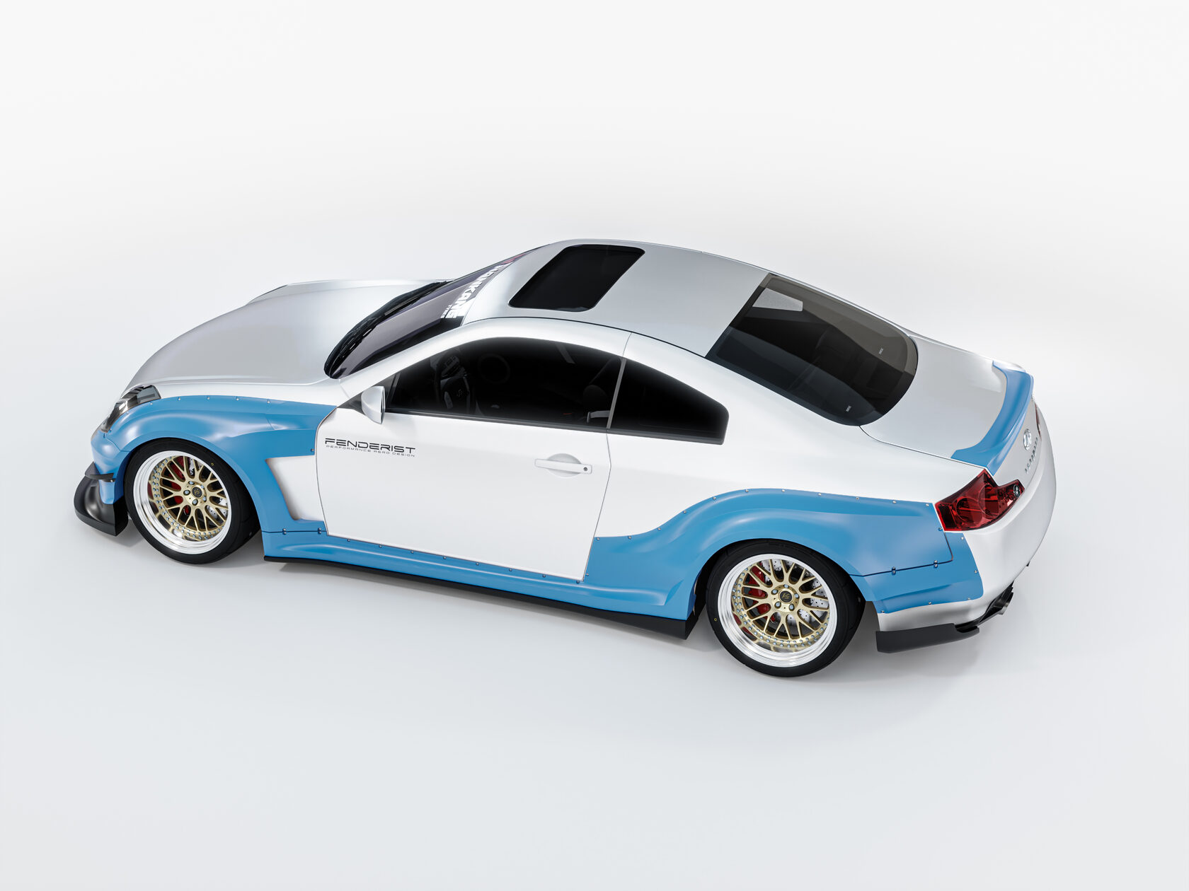 FENDERIST SPEC S Full Set / WIDE BODY KIT INFINITI G35 COUPE / NISSAN ...