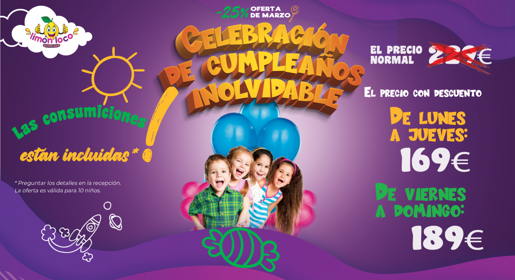 Limón Loco - un parque de actividades para toda la familia