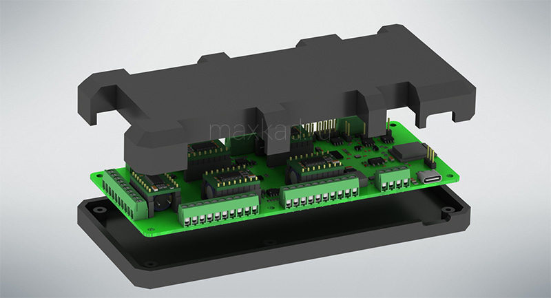 Многоканальный контроллер шаговых двигателей MSMC5