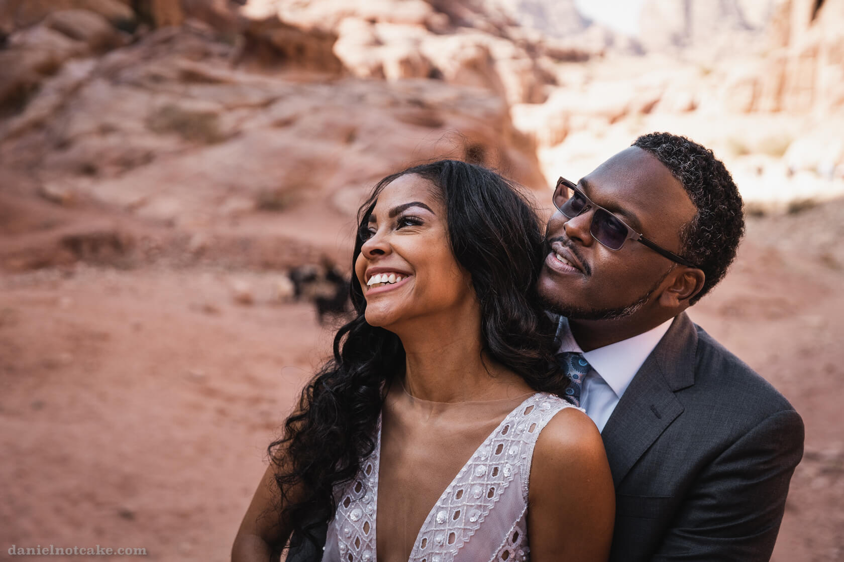Elopement in Petra Jordan - Destination Wedding in Jordan