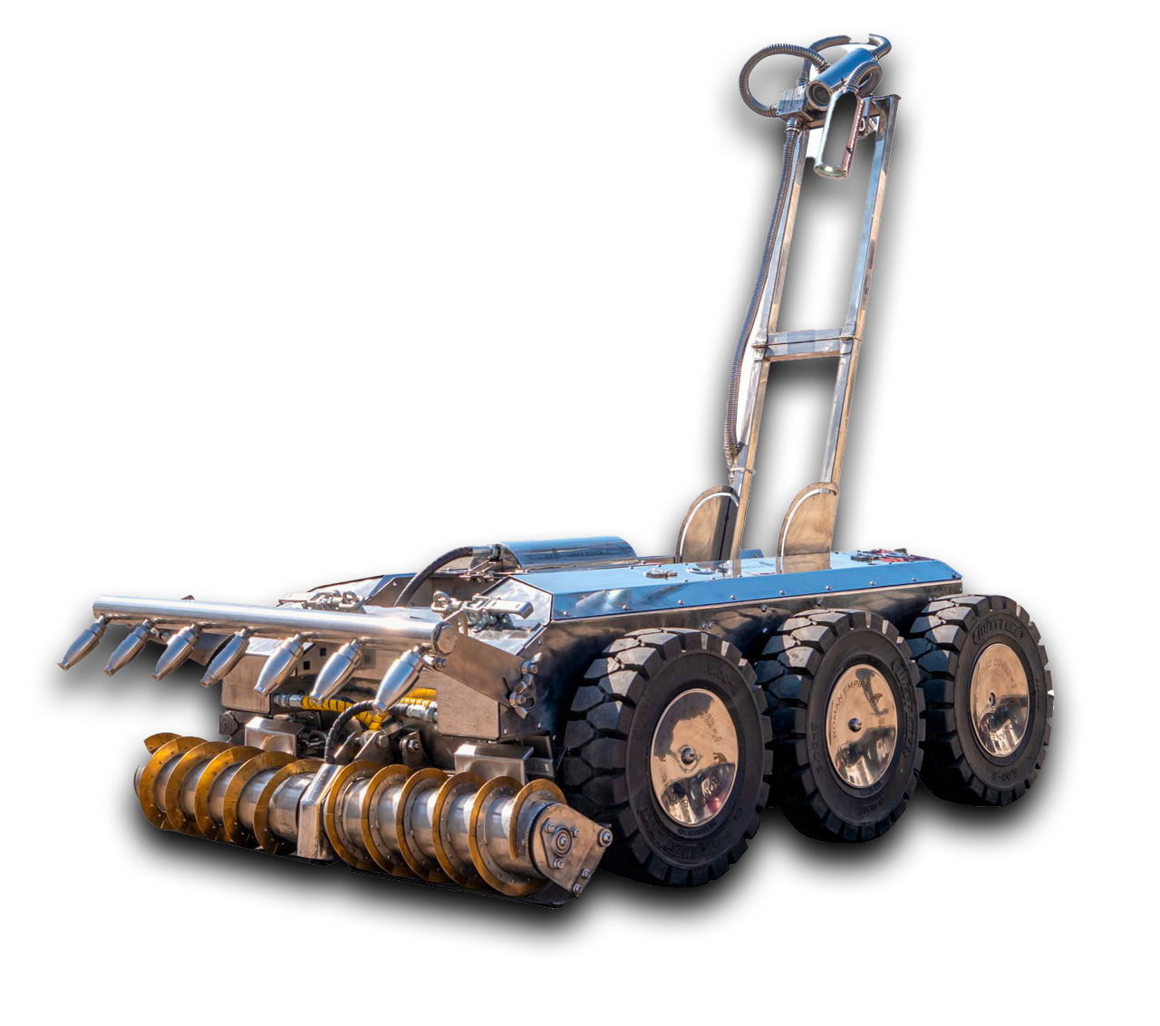 LUNAR ROVER – Robotic Tank Cleaning Unit