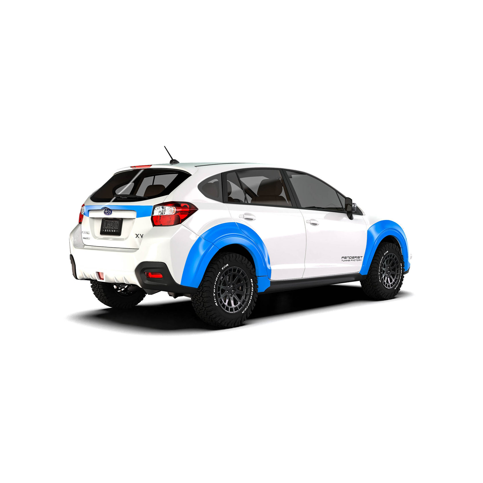 Fender Flares Set / WIDE BODY KIT SUBARU XV 14-18