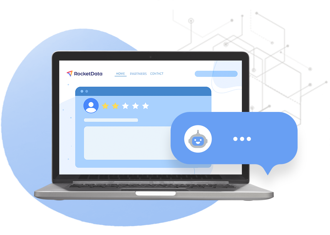Автоответы на отзывы на основе ChatGPT - RocketData