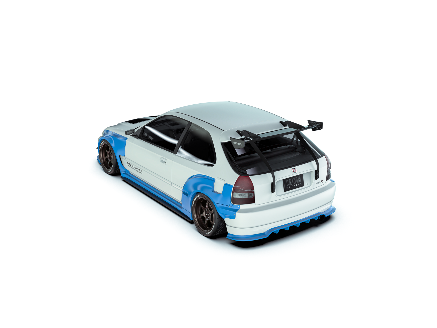 REAR DIFFUSER Honda Civic 96-00