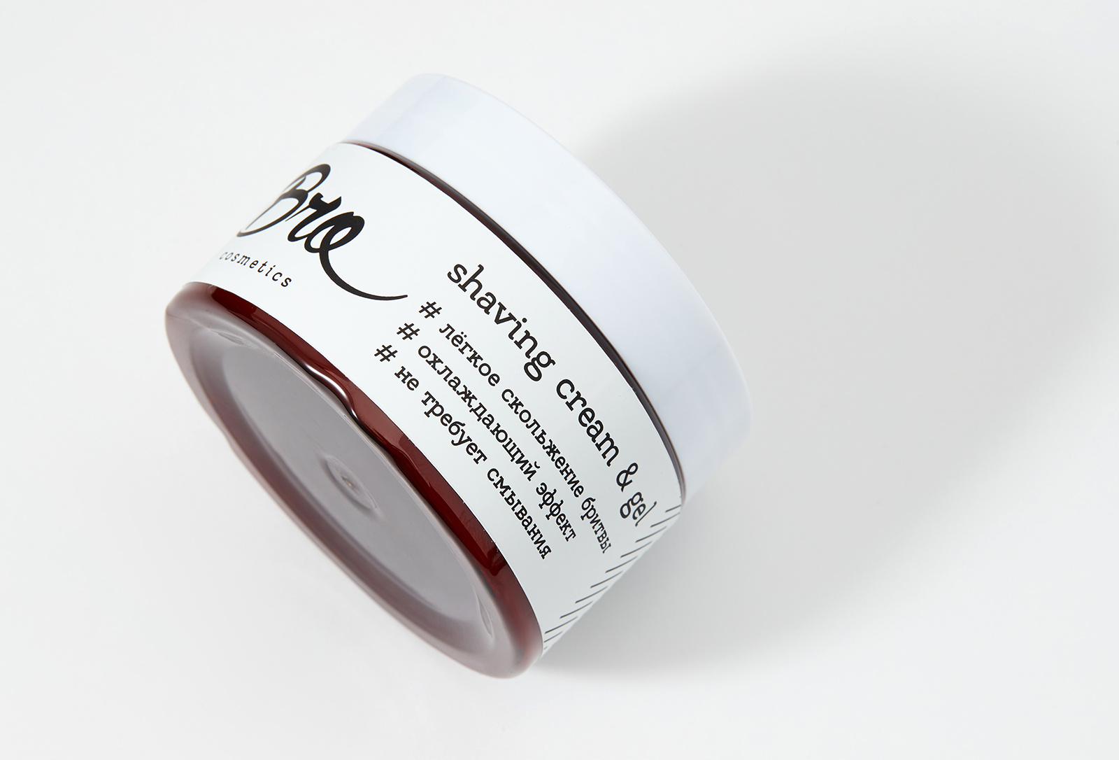 Крем-гель для бритья - Косметика для мужчин в эпоху крафта - Bro Cosmetics