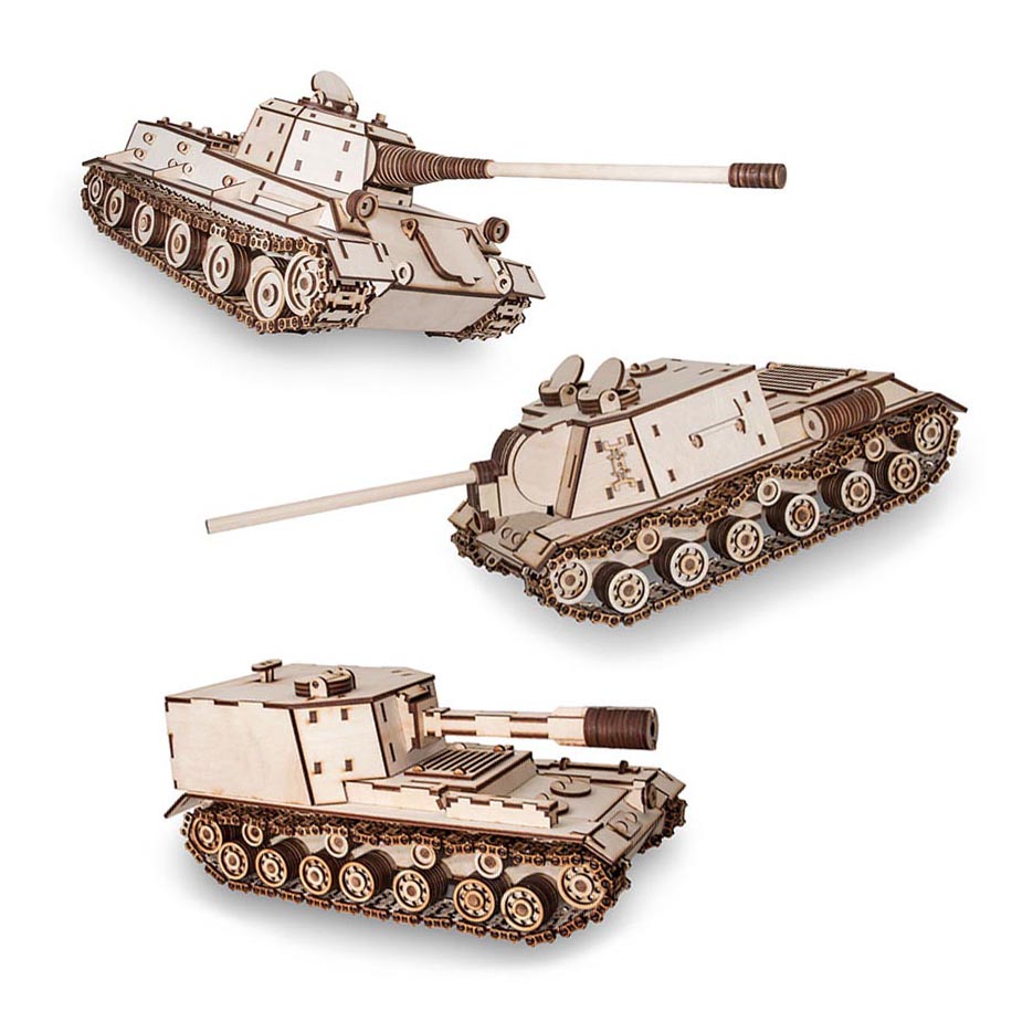 Подарочный DUE TOYS "Большие коллекционные танки" (EWA)