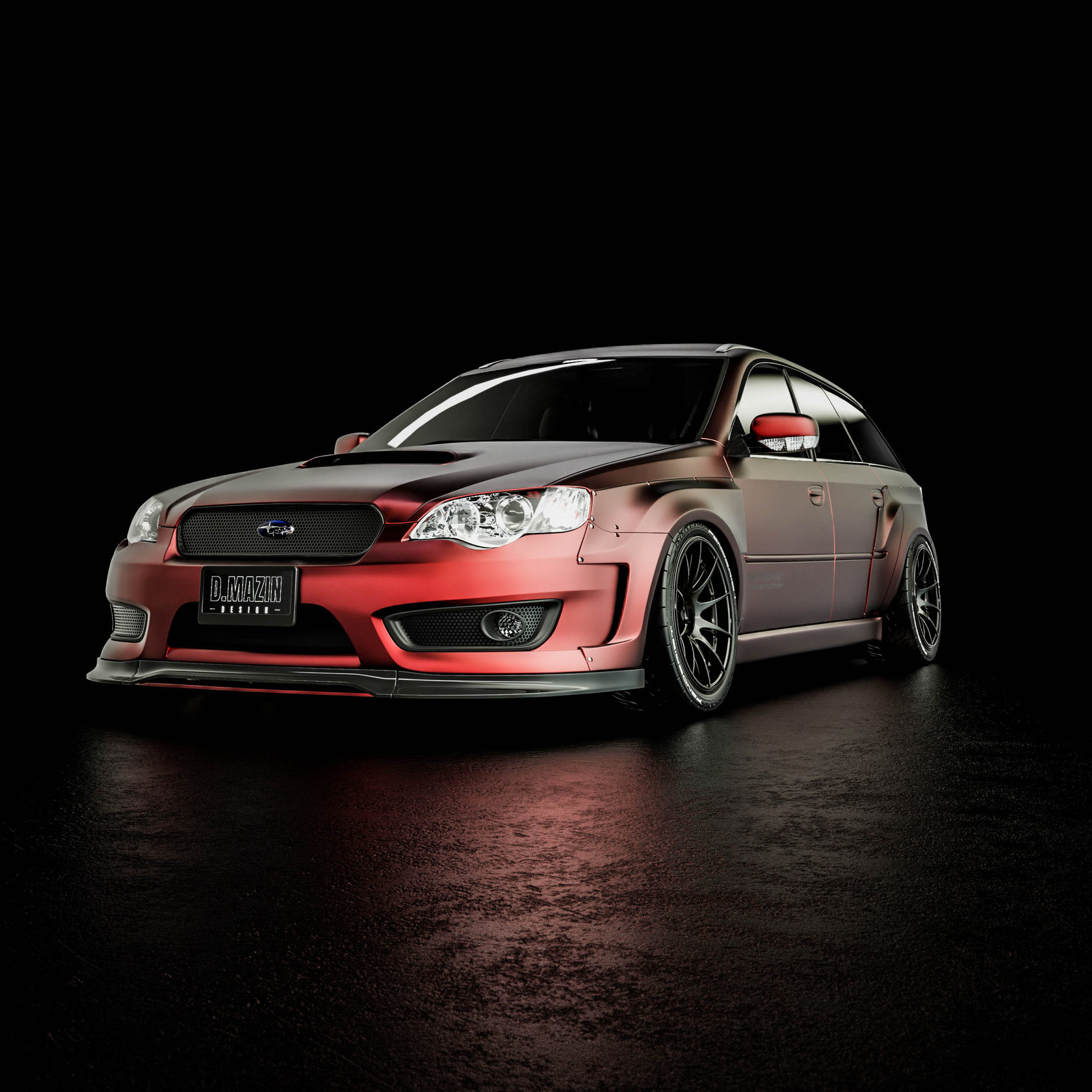 Front splitter SUBARU Legacy Wagon Type B 06-09