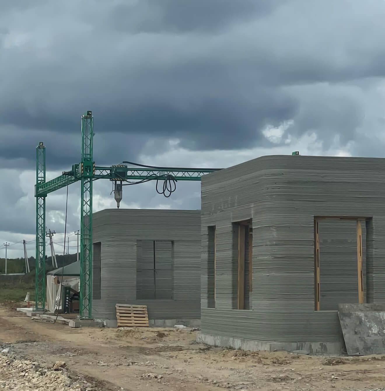 Printstone 3D | Field Printers: Gantry Construction for Building Walls ...