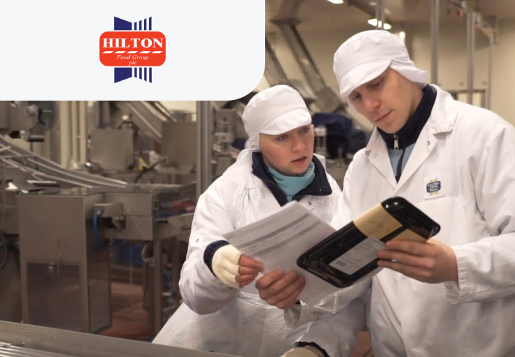Працівник продукції напівфабрикатів Hilton Foods