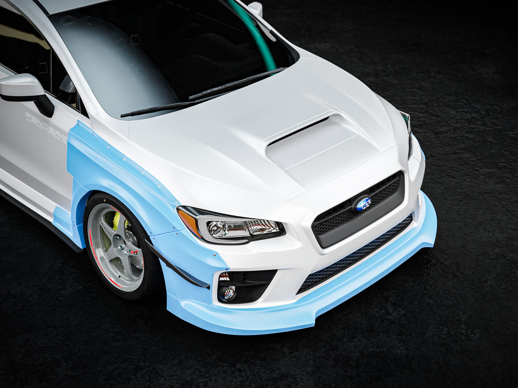 Full FENDERIST SPEC S kit / WIDE BODY KIT Subaru Impreza WRX STI 14-17