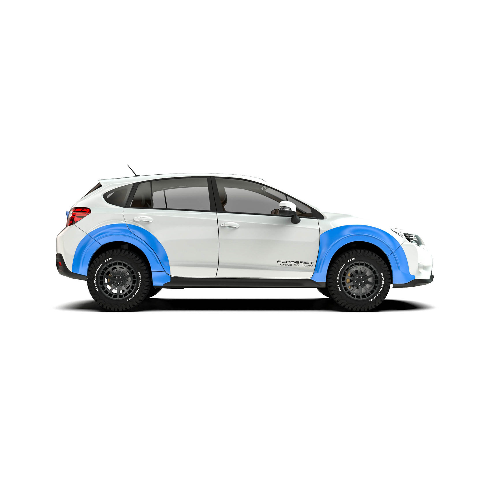 Fender Flares Set / WIDE BODY KIT SUBARU XV 14-18