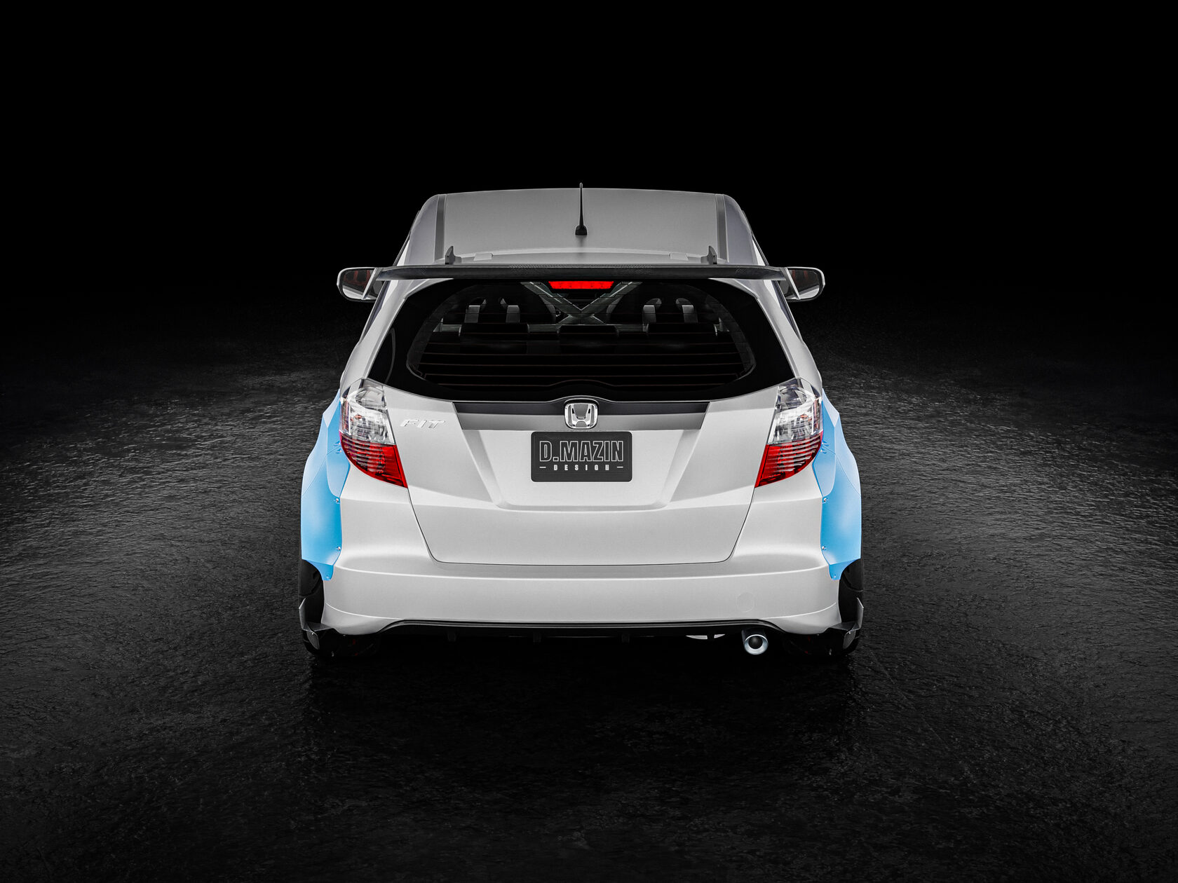 FENDERIST SPEC S FULL FENDER FLARES SET / WIDE BODY KIT HONDA FIT ...