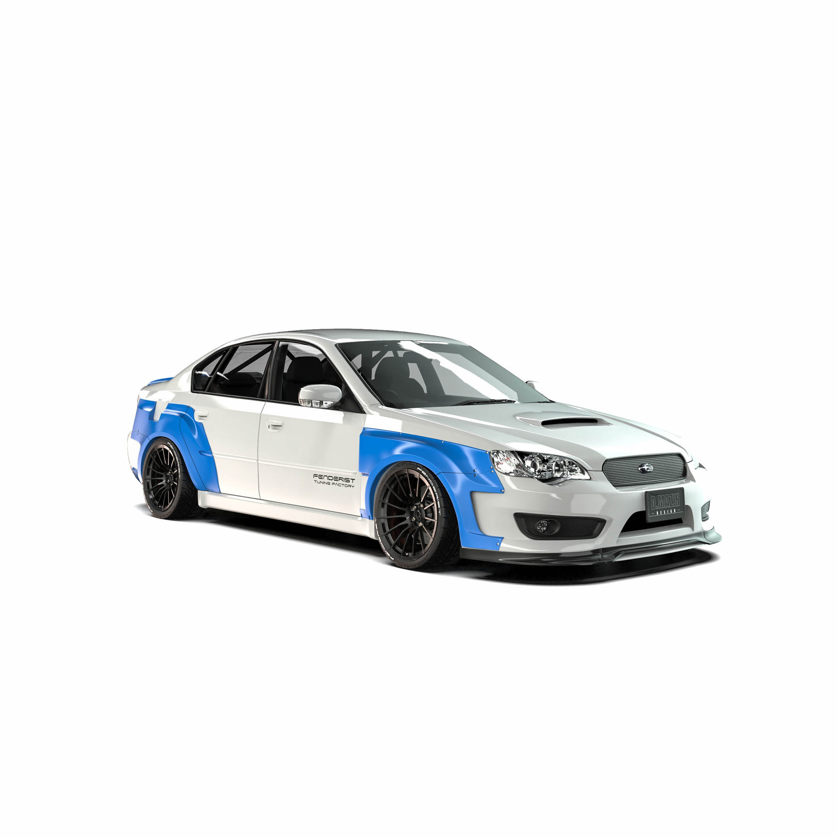 Front splitter SUBARU Legacy B4 06-09