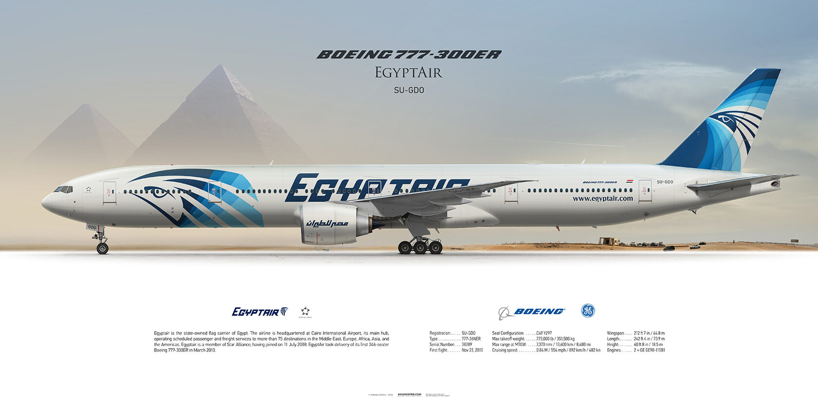 Fine Airliner Profile At Prints | Civil Aviation Posters | Aviaposter