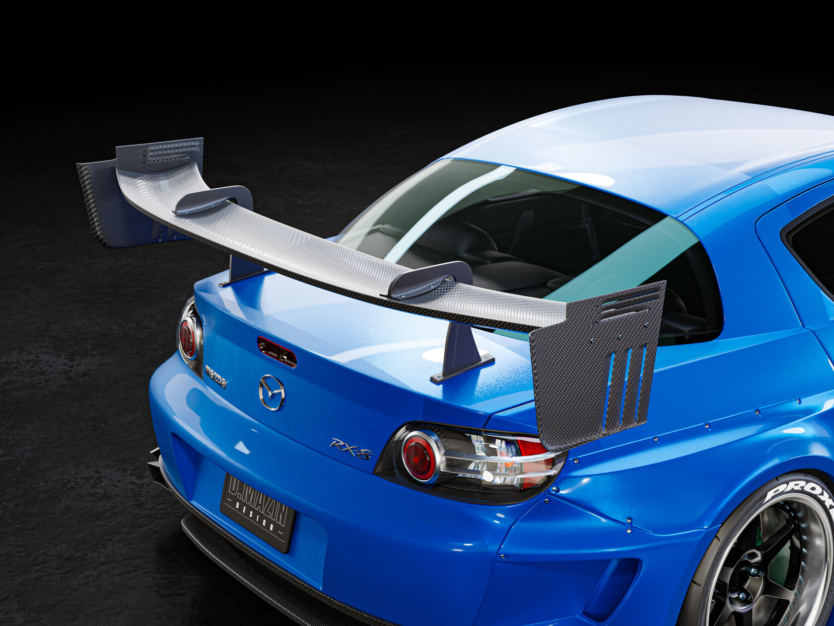 FENDERIST SPEC R Full kit / WIDE BODY KIT Mazda RX-8 2003-2008