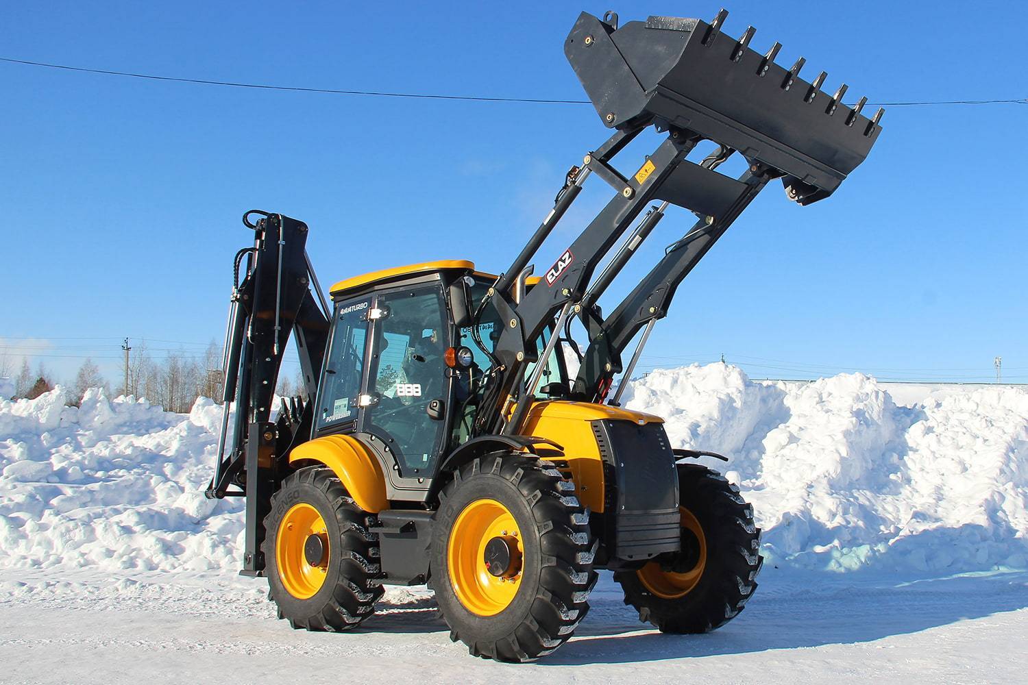 Экскаватор-погрузчик ELAZ BL 888 - купить от производителя, продажа по ФЗ-44