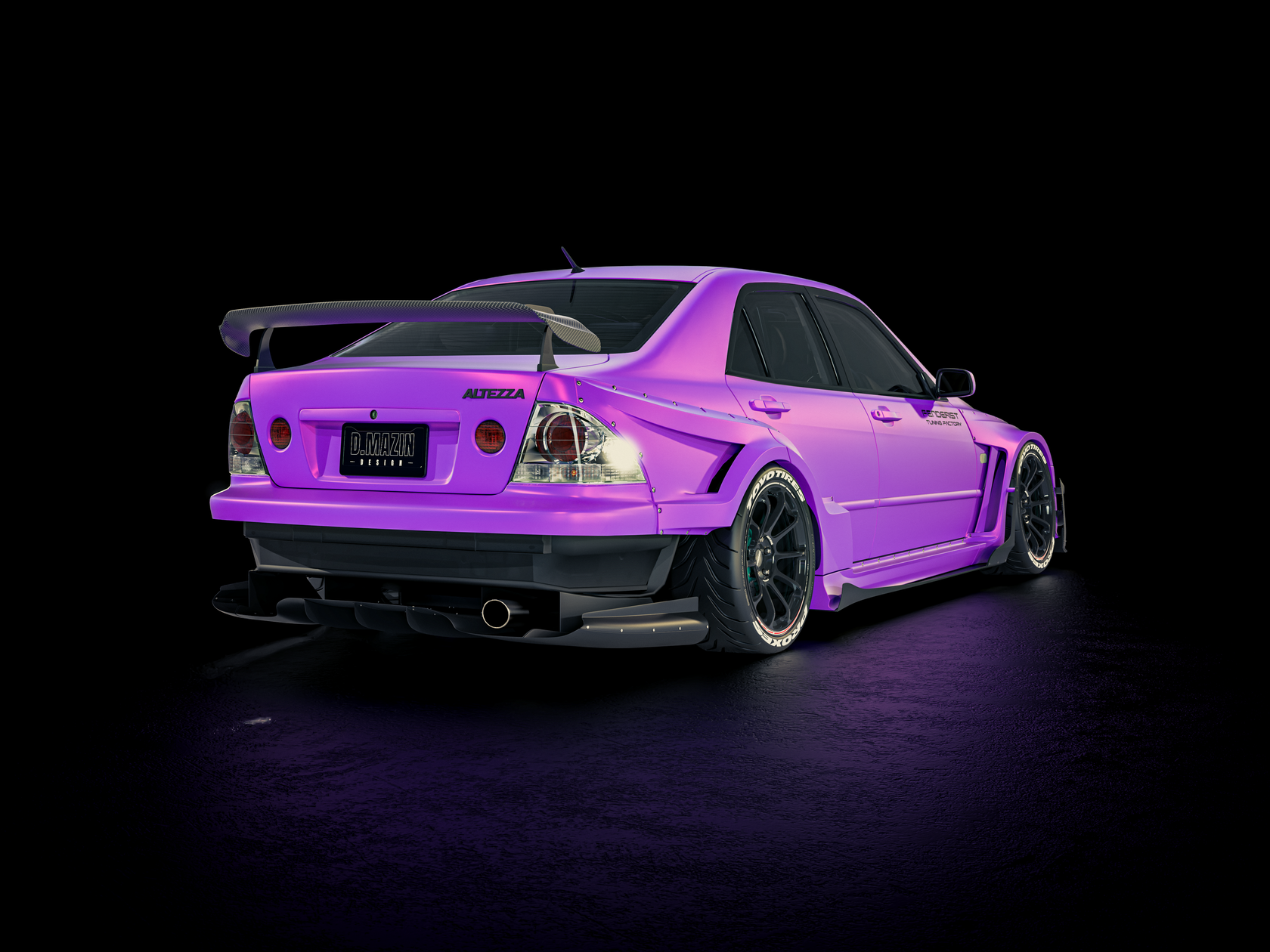 FENDERIST SPEC S GRIP 60mm / WIDE BODY KIT FENDER FLARES SET TOYOTA ...