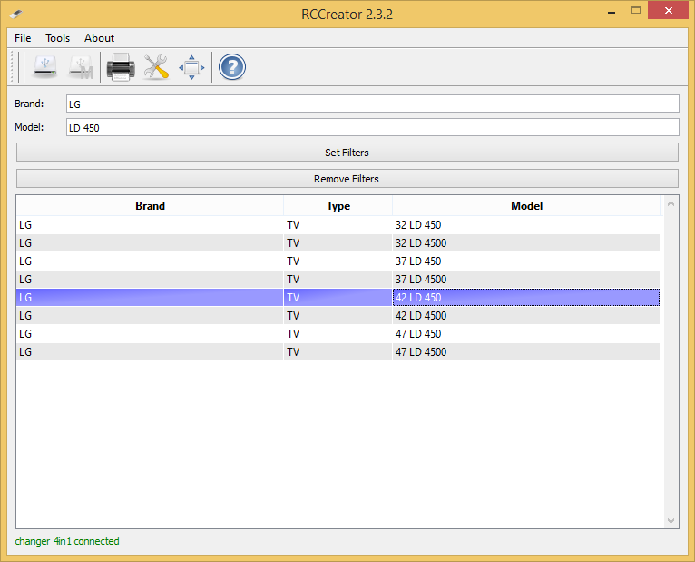 RCCreator - USB Programmable Universal Remote Controls