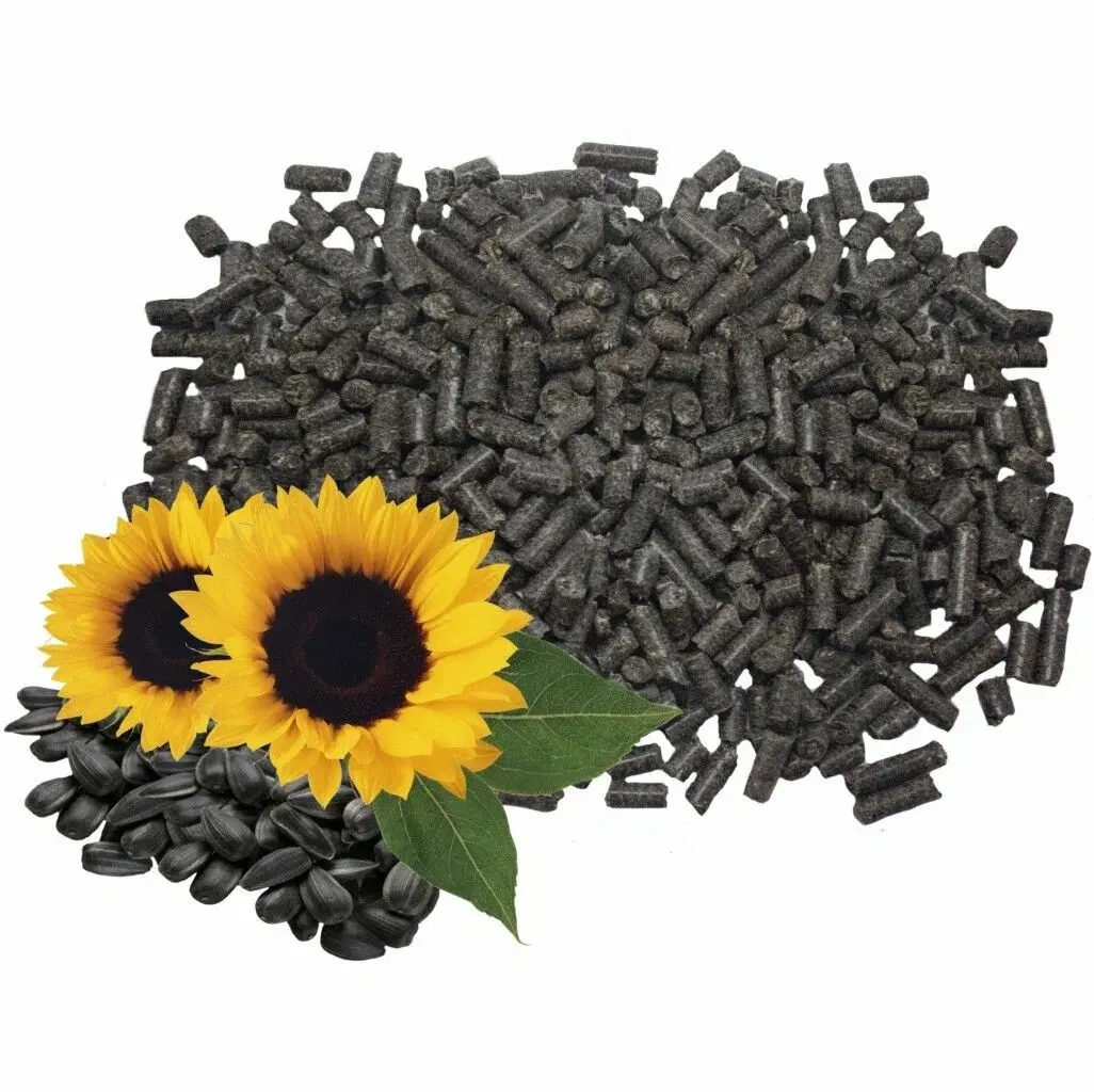 Buy sunflower husk pellets from manufacturer in Kazahstan